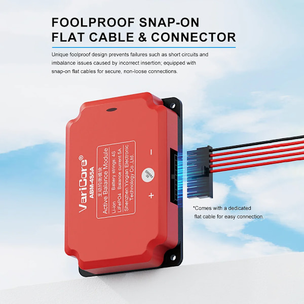 Smart aktiv balanserare LiFePO4 BMS - 4S batteriutjämnare - 5A ...