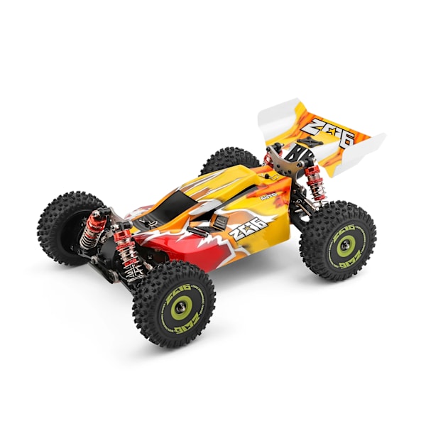 RC bil - Fjernstyret offroad racerbil - 4WD - 75 km/t - Skala 1:14 - 2 ...