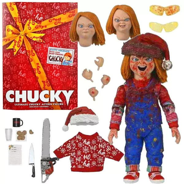 NECA Chucky (TV series) Ultimate Chucky Holiday Edition 7 Scale Action ...