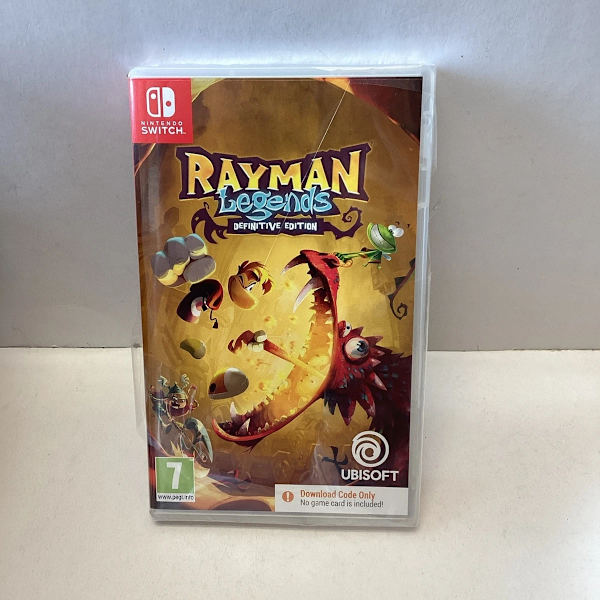 RAYMAN Legends Definitive Edition ­Code in Box­ Nintendo Switch Game ...