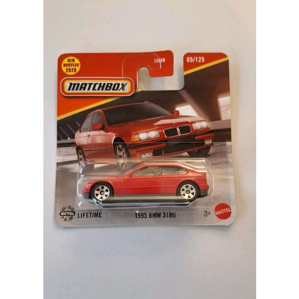 Matchbox 1995 BMW 318ti E36 Compact Red 1:64 Diecast Toy Model Car ...