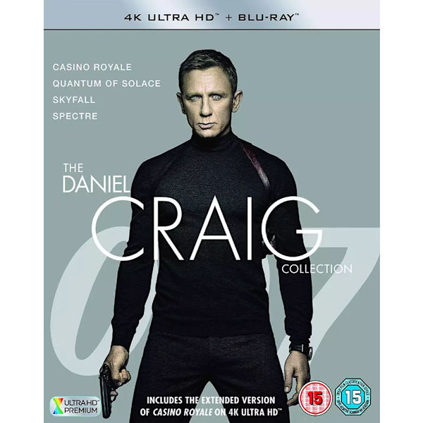 007 James Bond The Daniel Craig Complete Collection 4K UHD Ultra HD 4 ...