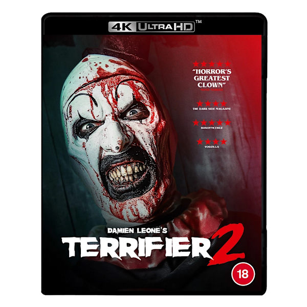 Terrifier 2 (4K UHD Bluray) Elliott Fullam Chris Jericho Felissa Rose ...