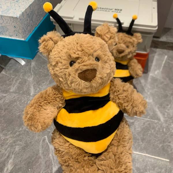 Jellycat 2025 Edition Bear: Bartholomew Bumblebee 25cm Soft Toy Brand ...