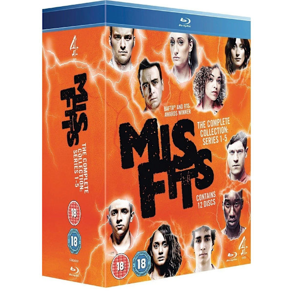 MISFITS COMPLETE SERIES 15 Bluray Collection Season 1 2 3 4 5 Original ...