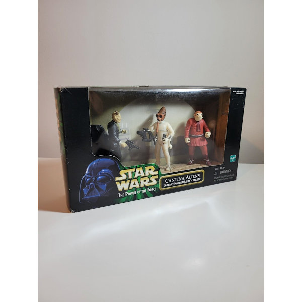1998 Hasbro Star Wars POTF Cantina Aliens Labria, Nabrun Leids, Takeel ...