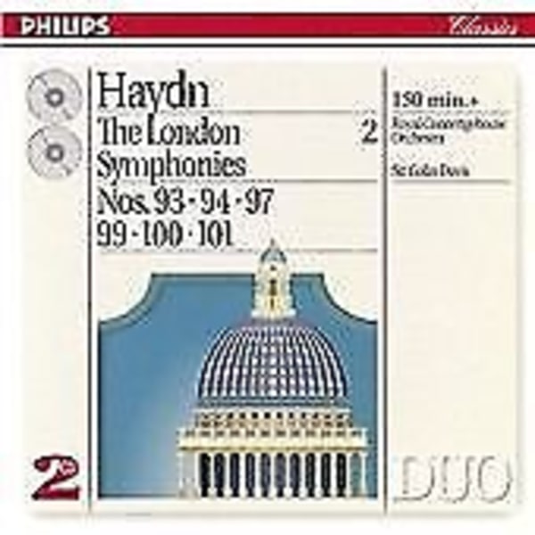 Joseph Haydn : The London Symphonies Volume 2 CD 2 discs (1994) | CDON