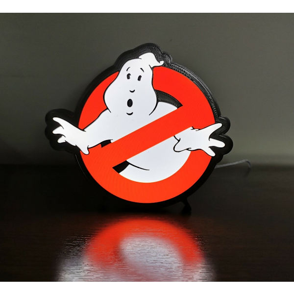 Ghostbusters Logo Sign, USB Powerd LED Logo, Collectable Movie, Hot ...
