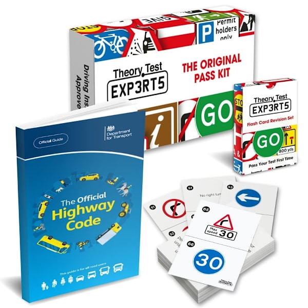 Highway Code Book + 128 Road Signs Flash Cards Theory Test 2025 Brand ...