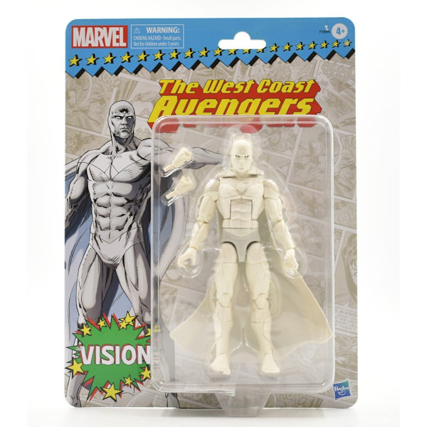 Marvel Legends Series Retro Wave West Coast Avengers White Vision ...