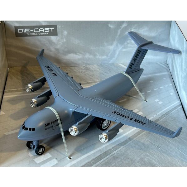 Military Bomber Plane AIR Force USA Pull Back Model Toy Diecast 1:500 ...