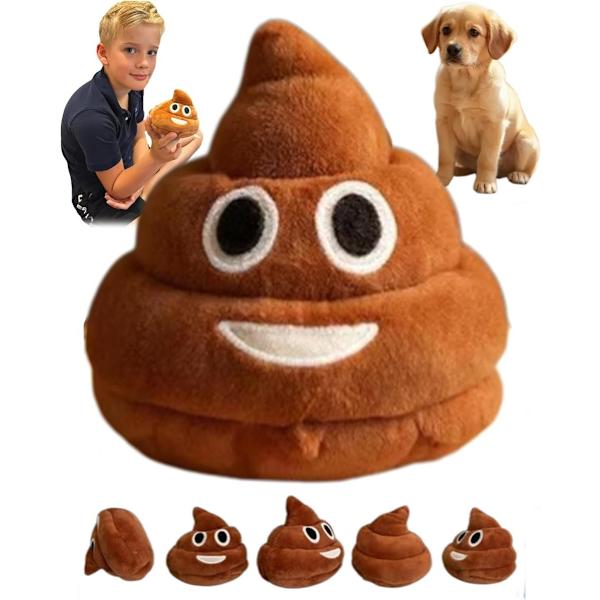 Funny Talking Poop Plush Toy,Makes Fart Sounds, Poop Dog Toy for Kids ...