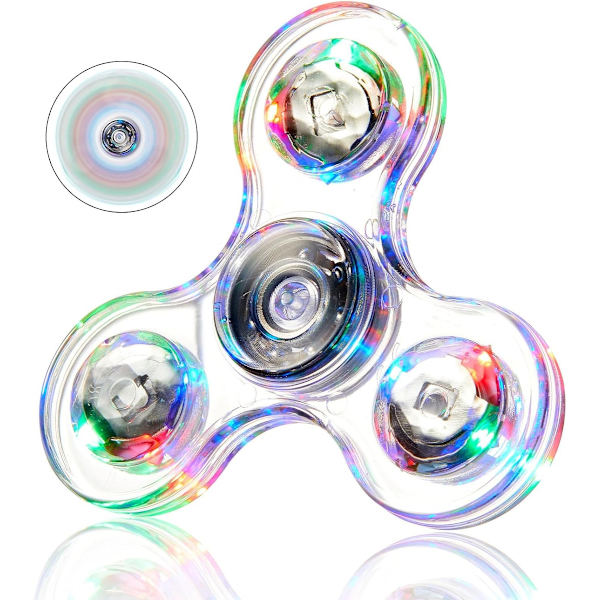 Fidget Spinner for Kids Adults, Light up Sensory Fidget Toys for Kids 4 ...