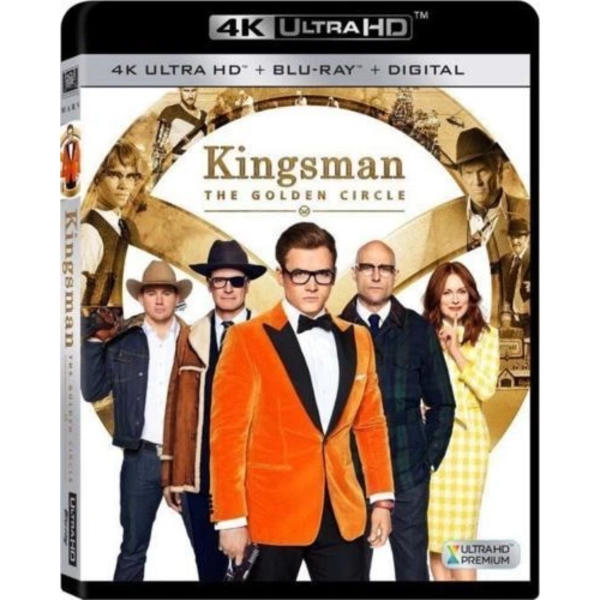 KINGSMAN 2 THE GOLDEN CIRCLE (4K ULTRA HD) Blu Ray Region free Brand ...