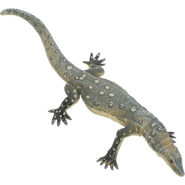 Realistic Eye-Spotted Monitor Lizard Model Lifelike Plastic Lizard ...