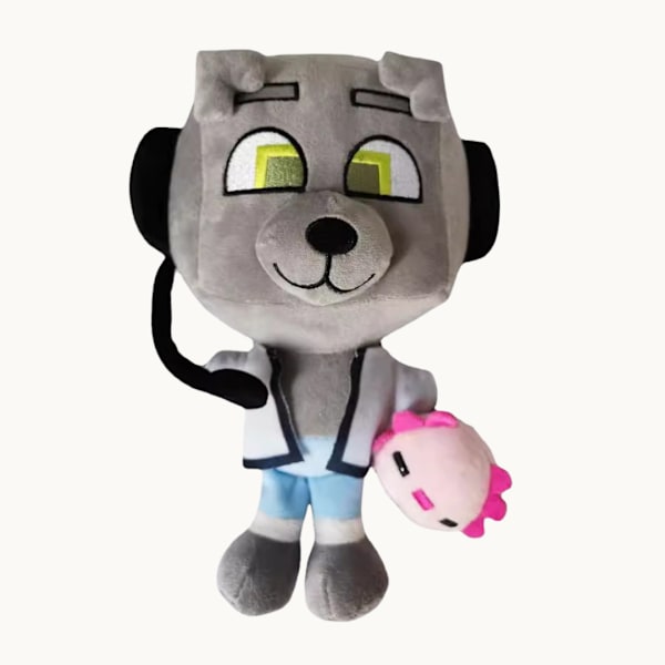 Bobicraft Gitd Wolf Plush 10 Minecraft Game Character Stuffed Animal ...