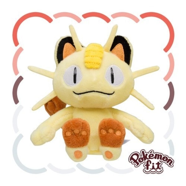 #52 MEOWTH PLUSH Official Pokemon Center Japan Exclusive Fit Sitting ...