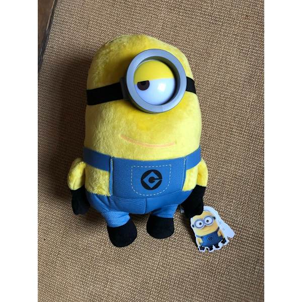 Soft Toy Phil Minion 3D Original Eyes & Glasses Real Despicable Me 30 ...