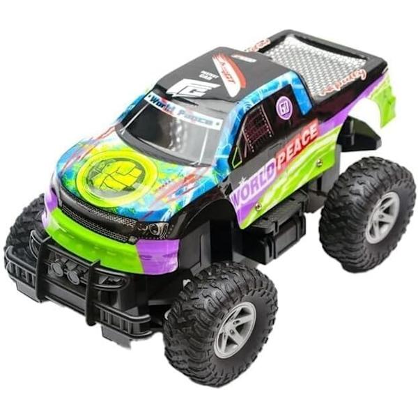 PEBBLE HUG Hulk Monster Kids Toy Truck, Battery Operated Remote Control ...