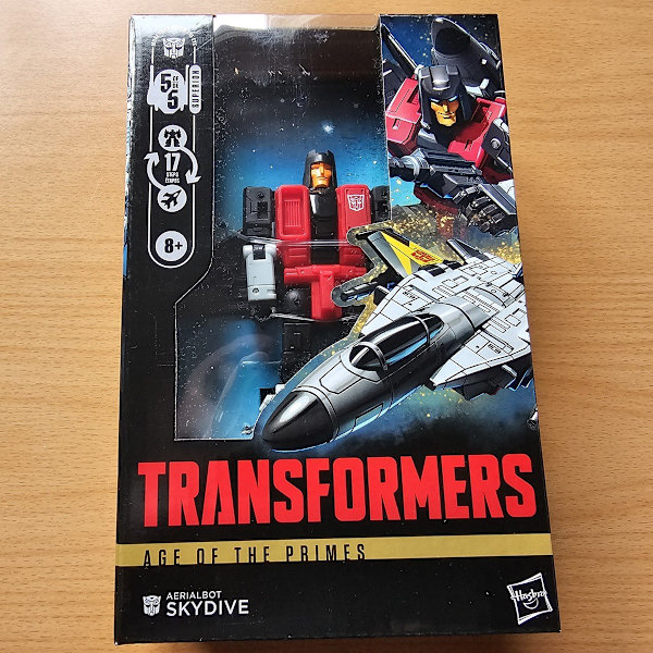 Transformers Age of the Primes Skydive Deluxe Class Action Figure 2025 ...
