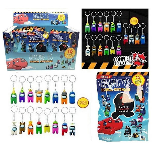 Among Us 3D Keychain Series 2 Mystery Figures X1 Blind Bag Supplied ...