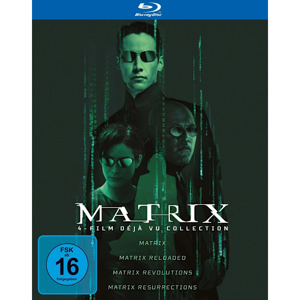 Matrix 4Film DÃ©jÃ? Vu Collection BR (Bluray) Keanu Reeves Jessica ...