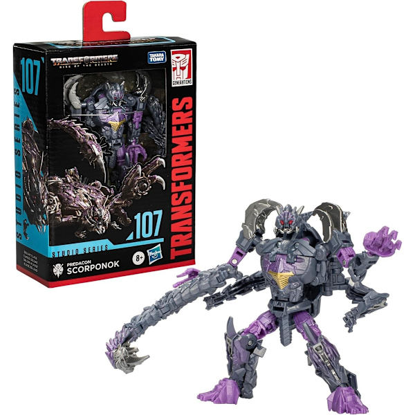 Transformers Studio Series Rise of the Beasts 107 Predacon Scorponok In ...