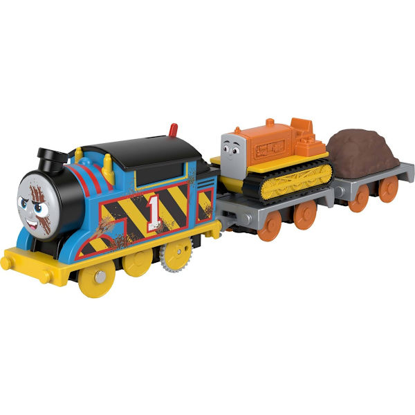 Thomas and Friends Motorised Construction Crew Thomas and Terence Toy ...