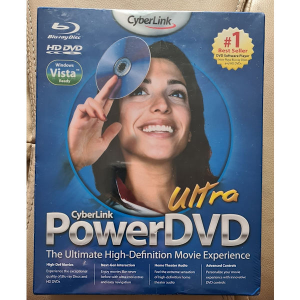 CyberLink PowerDVD Ultra - Blu-ray Spelare för Windows XP/Vista | CDON