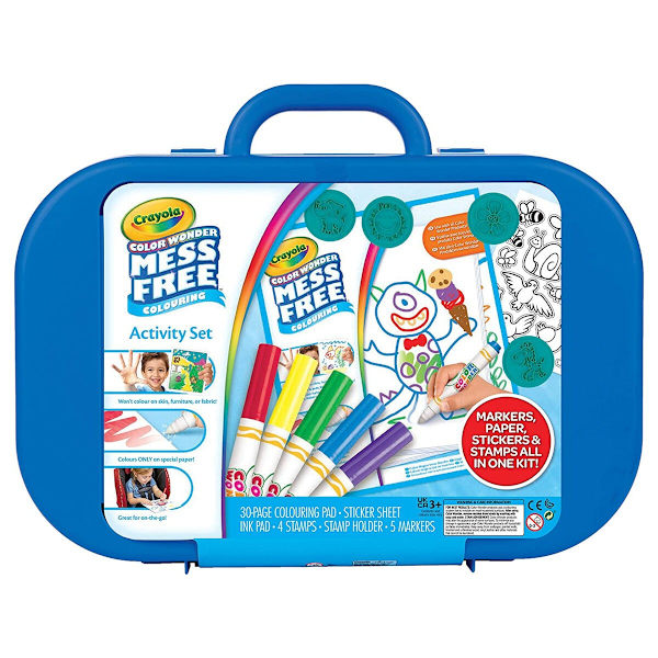 Crayola Colour Wonder Create and Carry Case Mess-Free Colouring ...