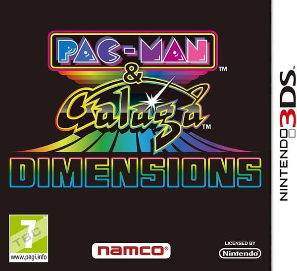 PACMAN & GALAGA DIMENSIONS 3DS GAME Brand New | CDON