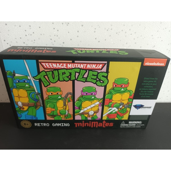 Teenage Mutant Ninja Turtles TMNT Retro Game Minimates Box Set PX SDCC ...