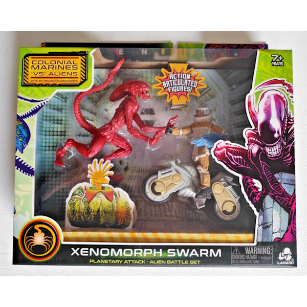 ALIEN MARINES VS ALIENS XENOMORPH RUNNER SWARM FIGURE SET MINOR BUMPS ...