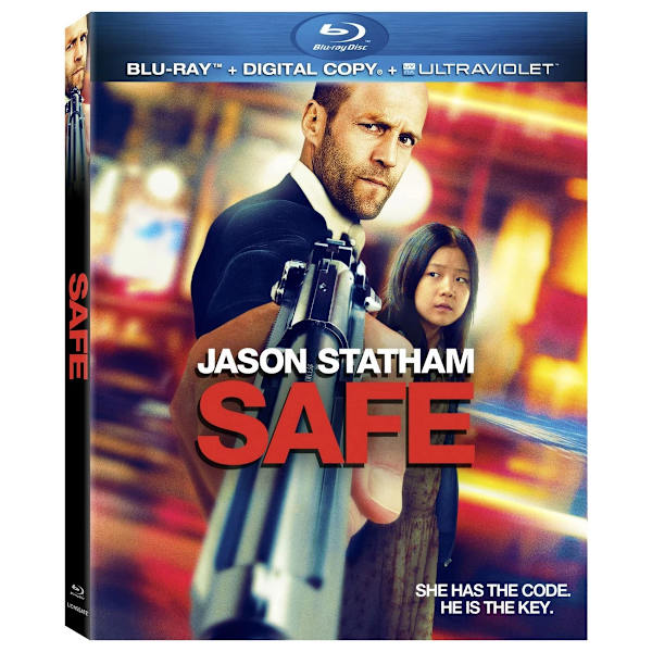 Safe (Bluray) Jason Statham Catherine Chan Robert John Burke Anson ...