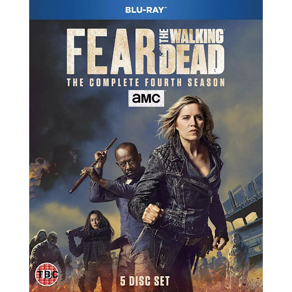 FEAR THE WALKING DEAD COMPLETE SERIES 4 Blu Ray 4th Fourth Forth Season ...