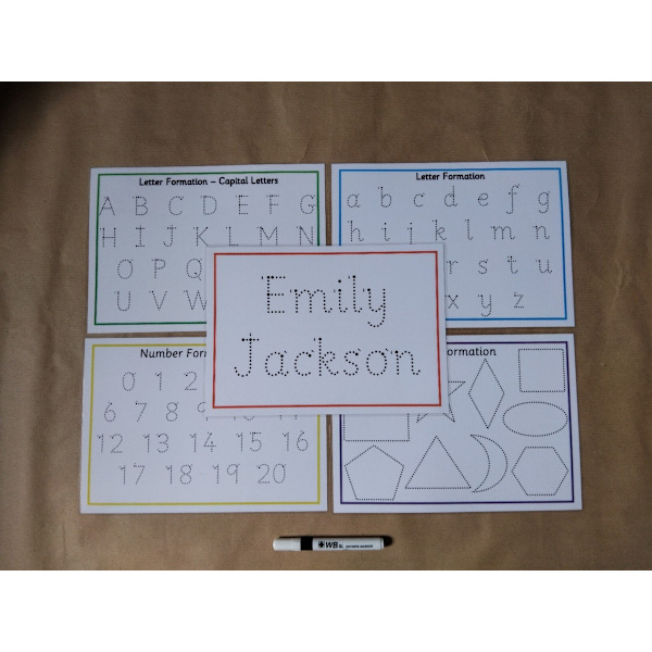 Formation Bundle name tracing, numbers, letters, EYFS/KS1 teaching ...