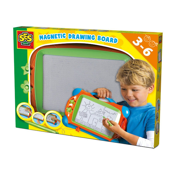 SES Creative Magnetic Drawing Board Kids Writing Scribble Draw Magic ...