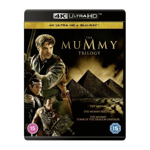 The Mummy Trilogy The Mummy/Returns/Tomb Of The D 4K UHD Blu Ray Region ...