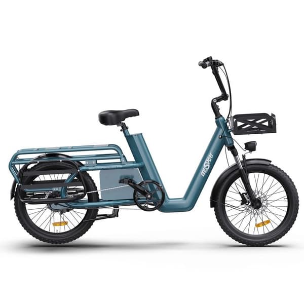 ONESPORT OT01 Sähkökäyttöinen cargo-pyörä 650W - Akka 48V 27Ah, 80–100 ...
