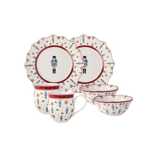 Villeroy & Boch 1485857287, 2 person(er), Porselen, Flerfarget, Toy''s ...