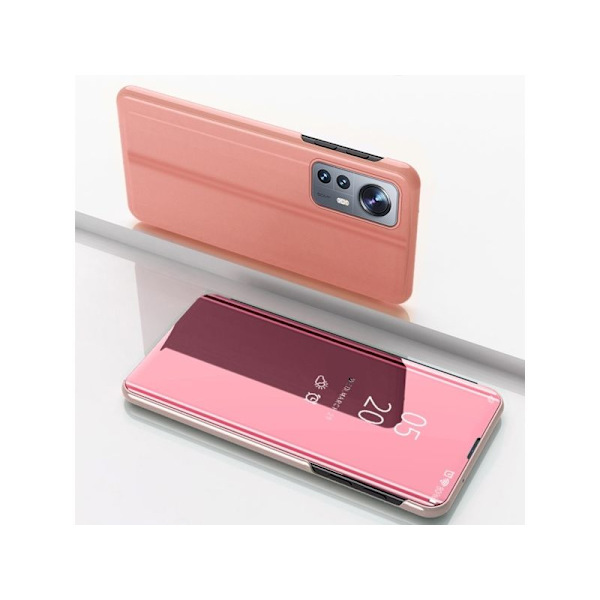 Clear View-skal till Xiaomi 12 Lite med flik - rosa | CDON