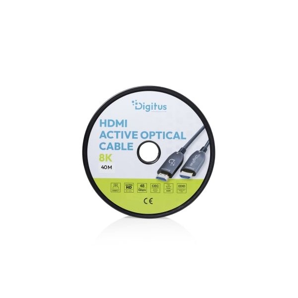 DIGITUS - Ultra High Speed - adapterkabel - HDMI hane till HDMI hane ...