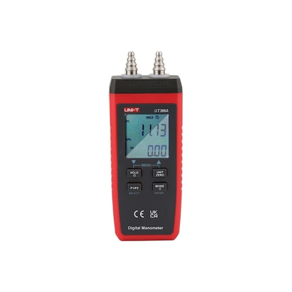 Digital manometer 0,0 ~ ±150,0 mbar ±0,5% FS@25? UNI-T | CDON