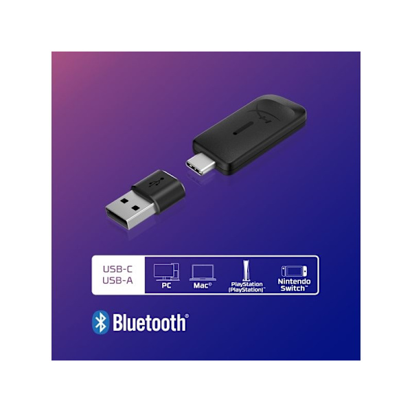 HyperX Cloud III S Wireless – gaming-headsett (svart/rød), Trådløs ...
