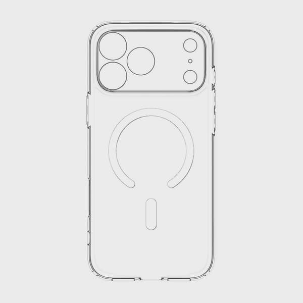 Transparent MagSafe Case with Camera Protection - iPhone 17 Pro | CDON