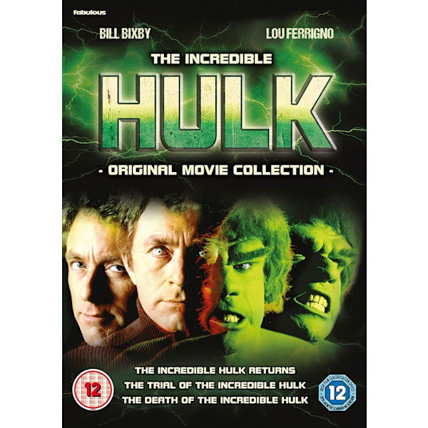 The Incredible Hulk (1988-1990) (DVD) 3 Movie Collection | CDON
