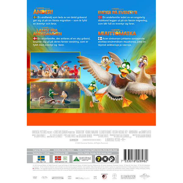 Migration (Änder) (2023) (DVD) | CDON
