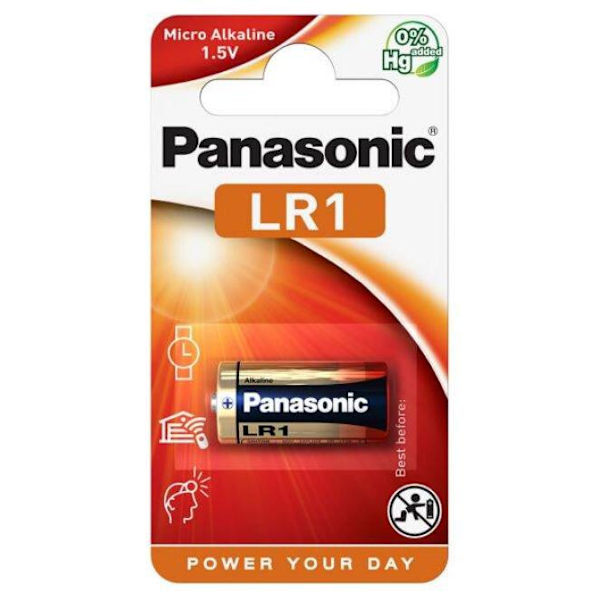 LR1 / E9 / N / Panasonic 1-blisterpack 1,5V | CDON