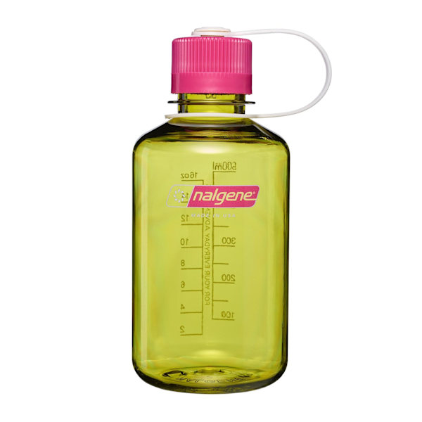 NALGENE NARROW MOUTH SUSTAIN 0.5L Endive With Fuchsia Purple | CDON