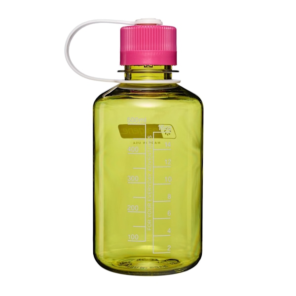 NALGENE NARROW MOUTH SUSTAIN 0.5L Endive With Fuchsia Purple | CDON